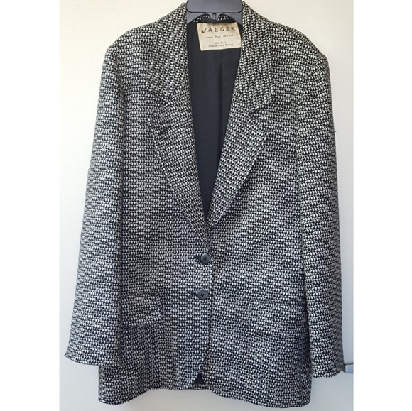 jaeger | Jackets & Coats | Vintage Jaeger Wool Blazer Coat | Poshmark